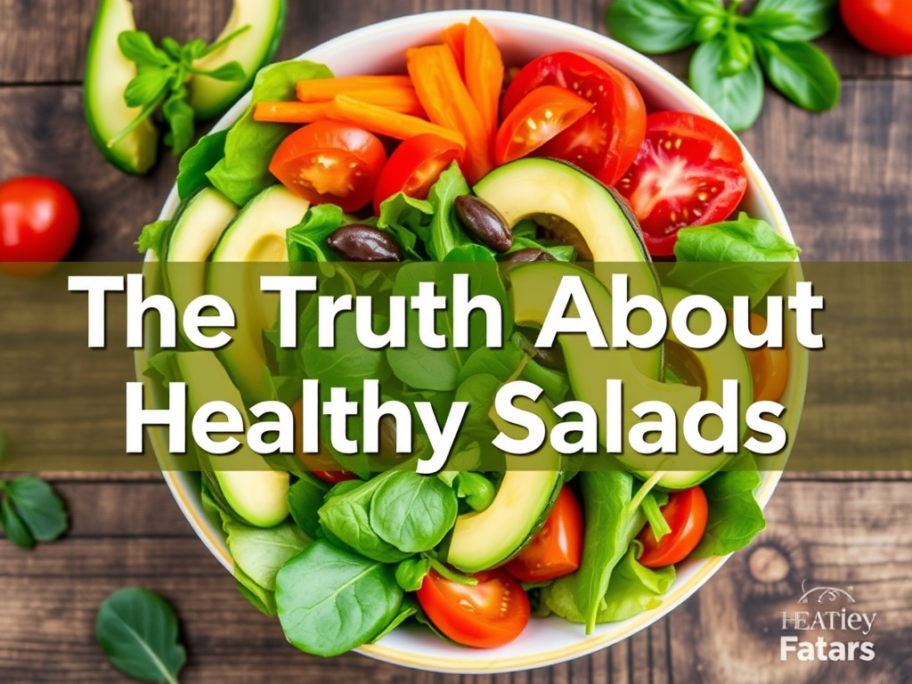 The Truth About Healthy Salads - LifeHarmony Health & Wellness Coaching
